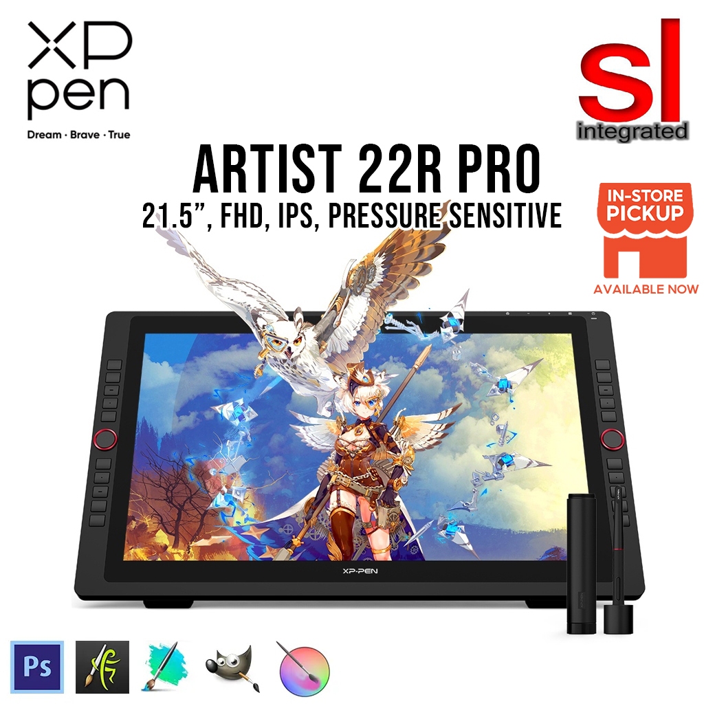 XP-Pen Artist 22R Pro Drawing Tablet | Shopee Malaysia