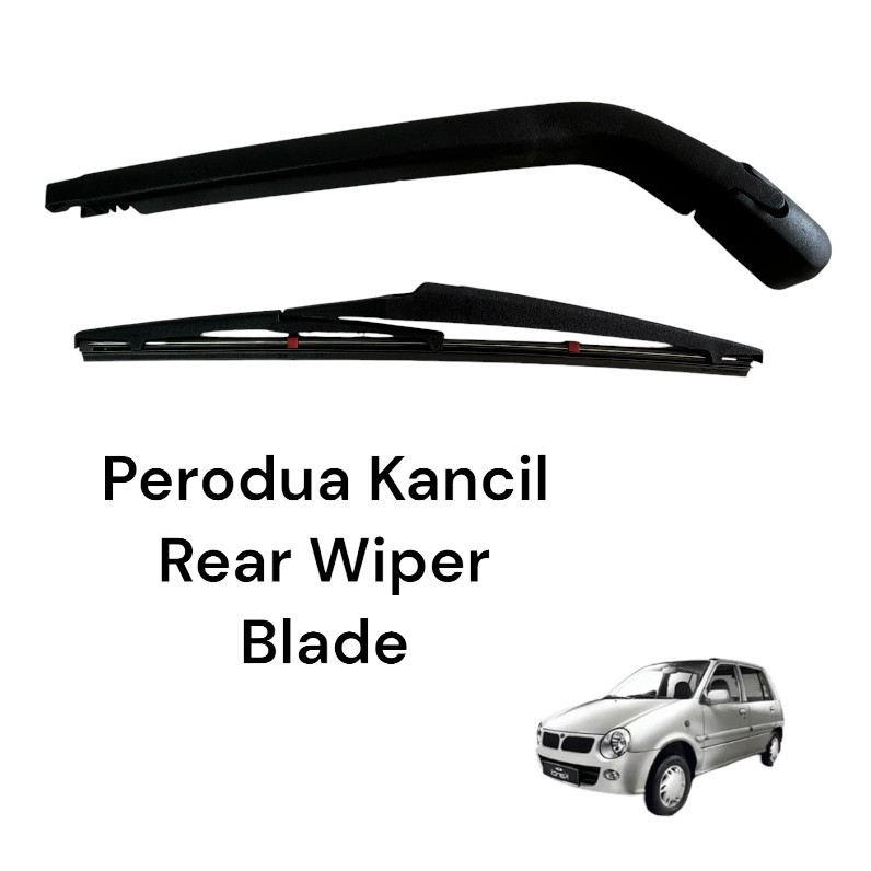 Perodua Kancil Rear Wiper Blade With Arm (Full Set) | Shopee Malaysia