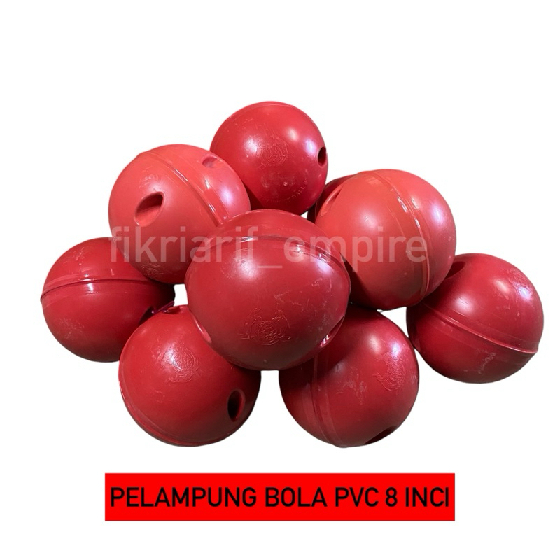 Pelampung Pukat Bola Plastik 8"Inch Trawl Net Float Ball / Pelampung ...