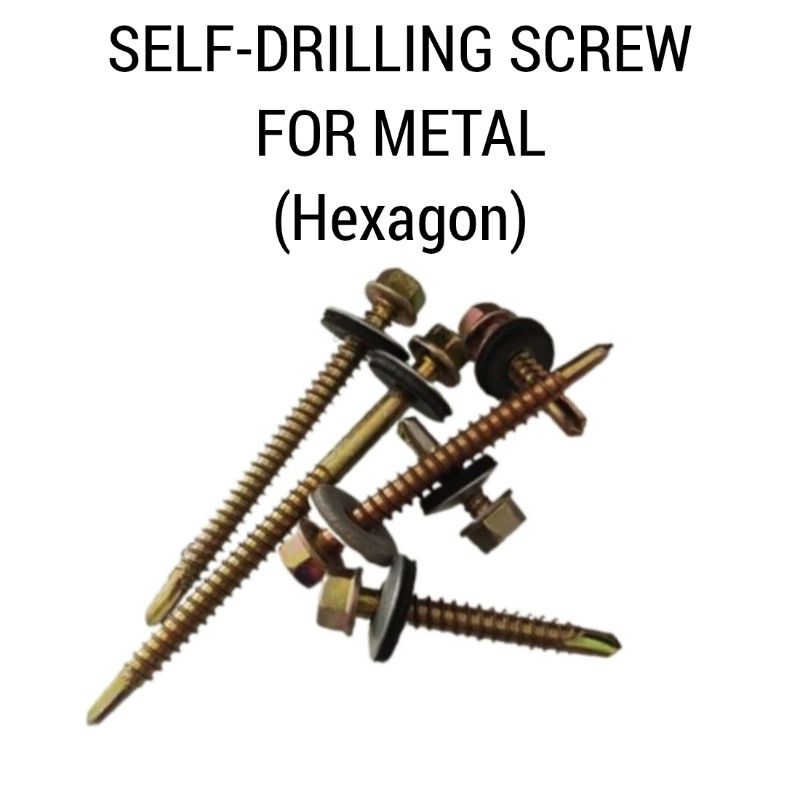 SELF-DRILLING SCREW FOR METAL (HEXAGON)SCREW AWNING/SCREW ATAP/SCREW ...