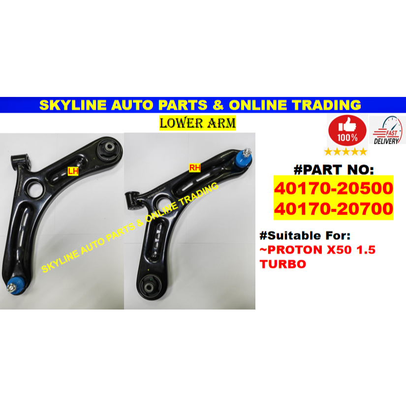 40170-20500 & 40170-20700 Lower Arm Proton X50 1.5 Turbo | Shopee Malaysia
