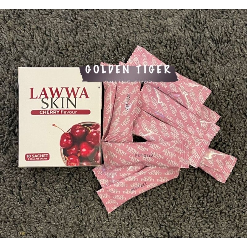 LAWWA Skin Cheery flavour (10sachets) | Shopee Malaysia