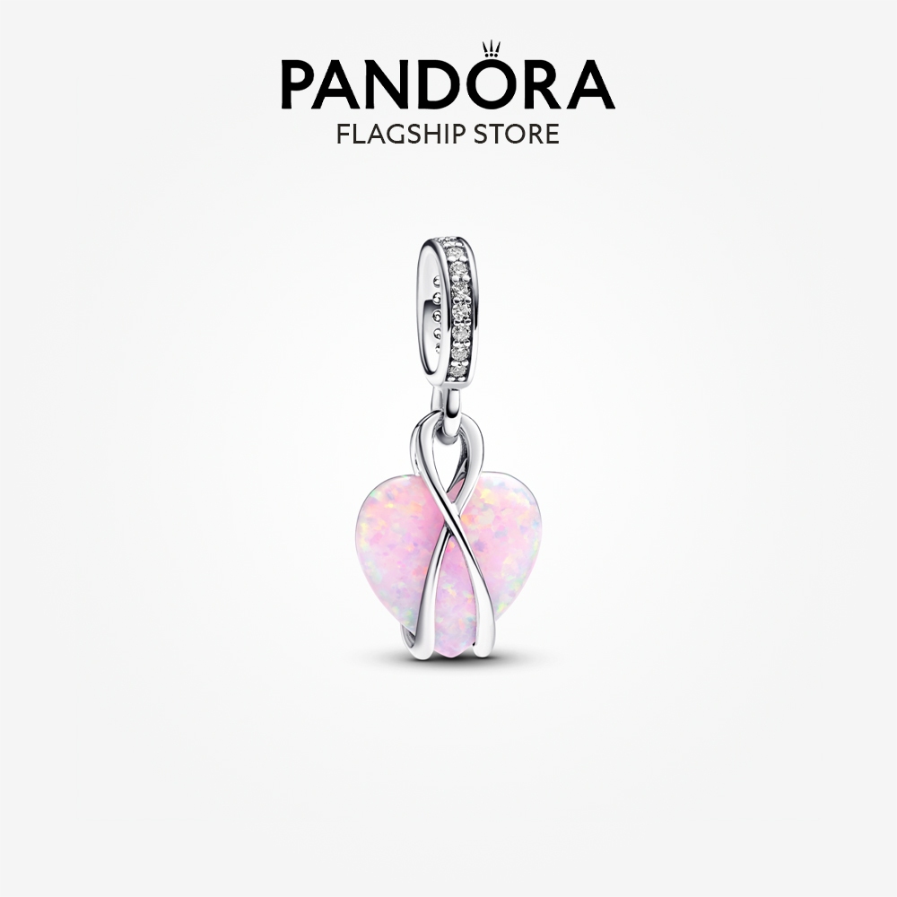 Pandora Mum Opalescent Heart Dangle Charm | Shopee Malaysia