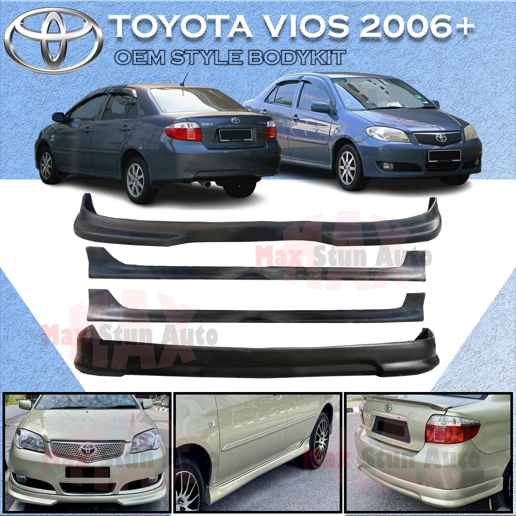 TOYOTA VIOS NCP42 VIOS 2006-2007 OEM FULLSET BODYKIT OE LOOK BUMPER ...