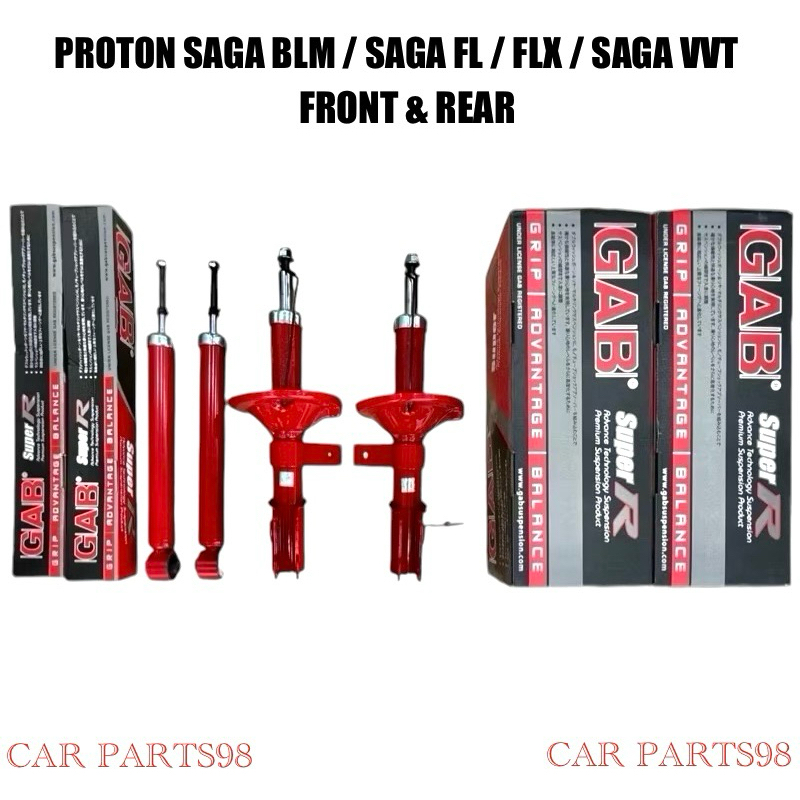 GAB ABSORBER SUPER R HEAVY DUTY PROTON SAGA BLM / SAGA FLX / FL / SAGA ...