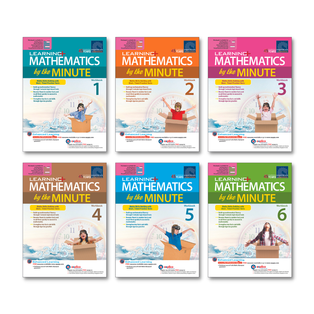 Learning+ Mathematics By The Minute Series | Primary Maths School ...