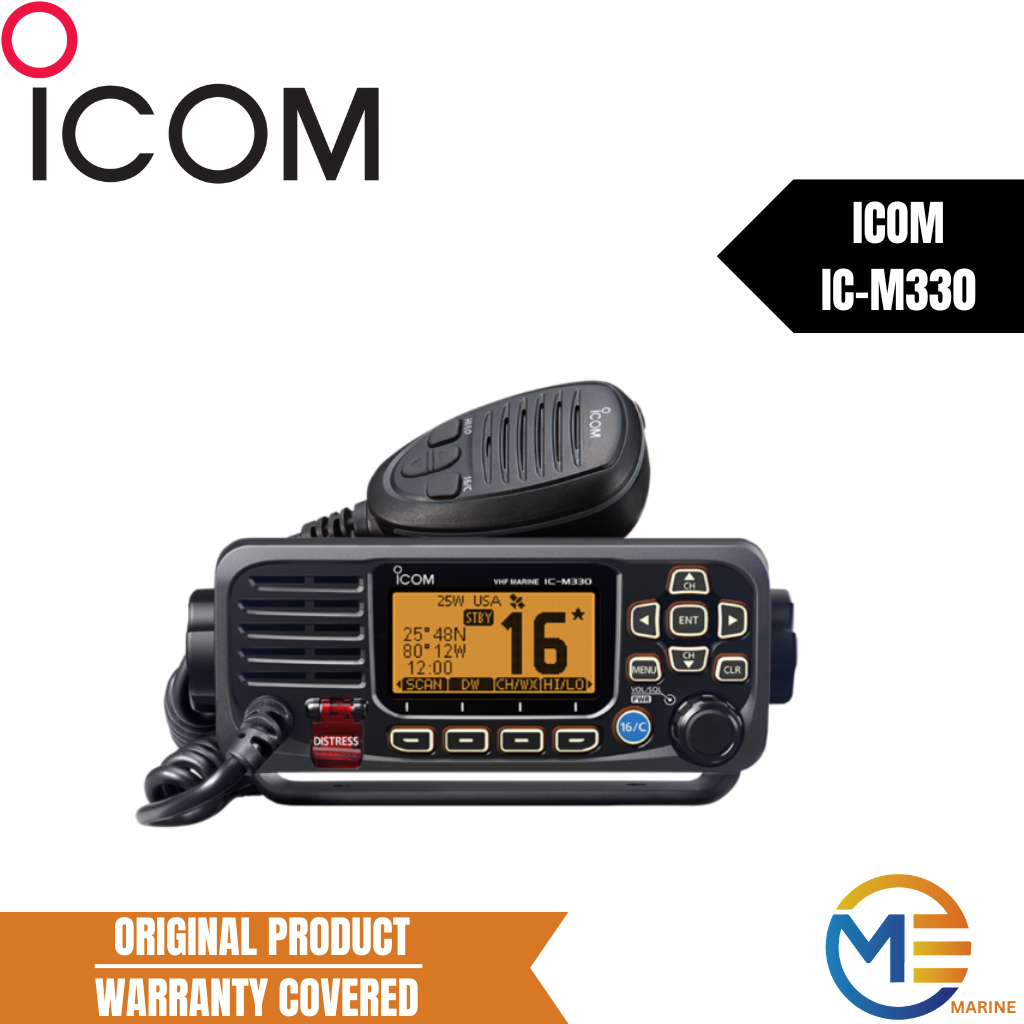 ICOM IC-M330 MARINE VHF RADIO | Shopee Malaysia