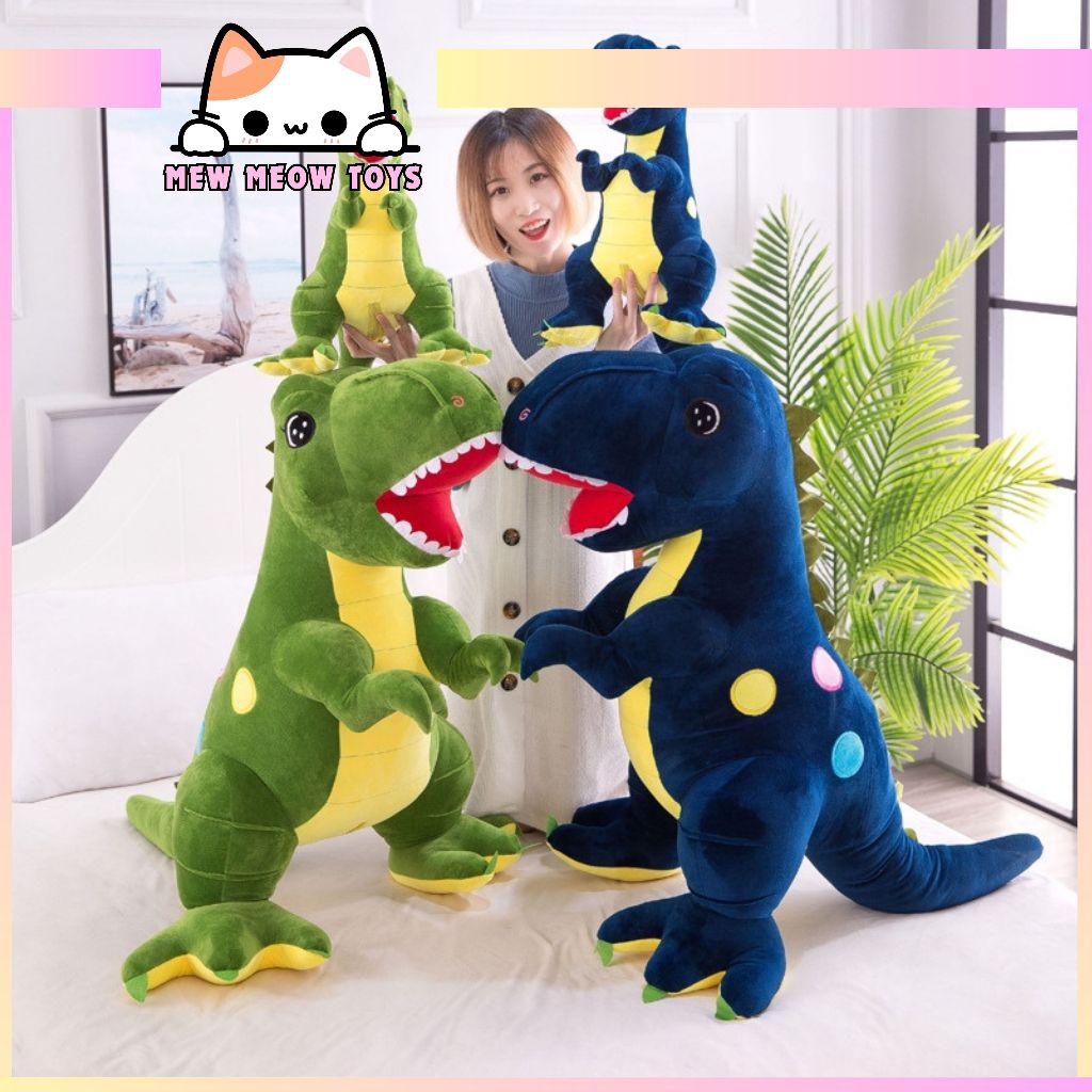 [MEW] 75cm/130cm Dinosaur Extra Large Cute Stuffed Toys Animal Plush ...