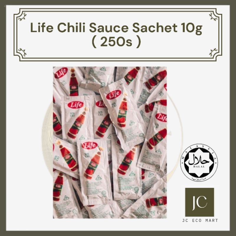 Life Chili Sauce Sachet - 250s / 50s | Shopee Malaysia