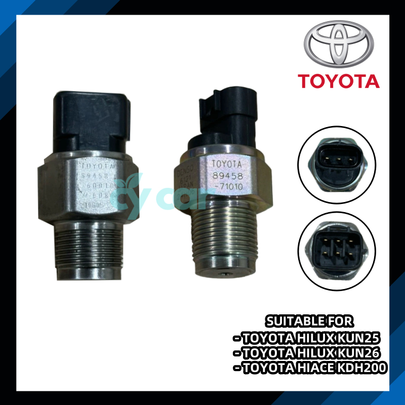 TOYOTA HILUX KUN25 KUN26 HIACE KDH200 FUEL RAIL SENSOR 89458-71010 ...