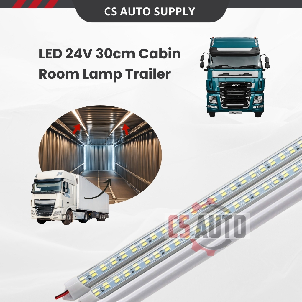 Led 24V 30cm Room Lamp Pasar Malam Lampu Back Lamp Luggage Light Truck ...
