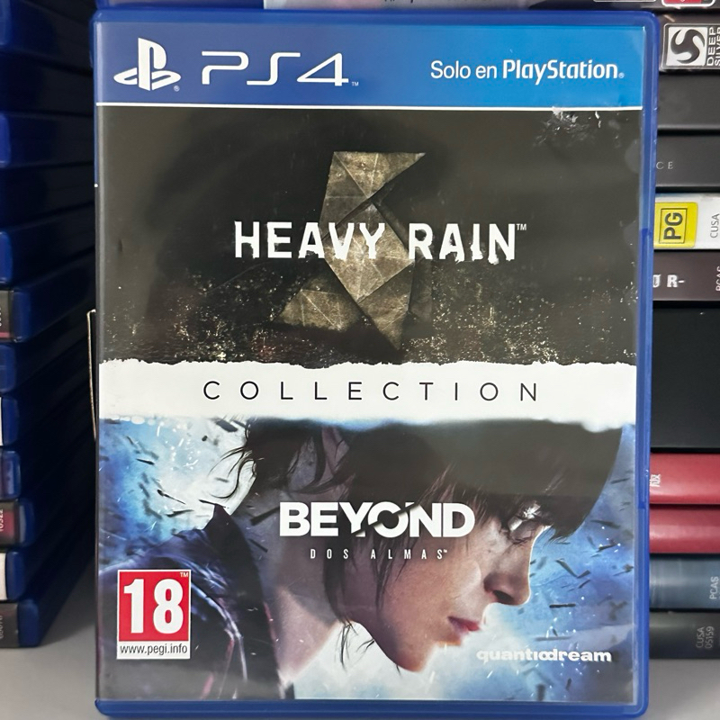 PLAYSTATION PS4 HEAVY RAIN & BEYOND 2 SOULS COLLECTION USED PHYSICAL ...