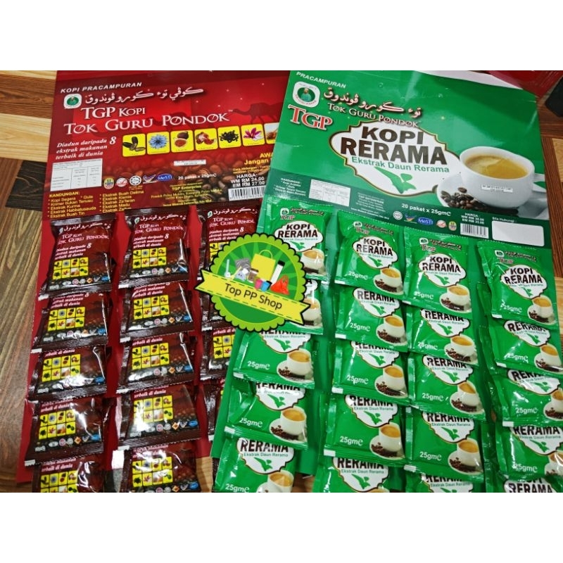 TGP KOPI TOK GURU PONDOK / KOPI RERAMA ready stock | Shopee Malaysia