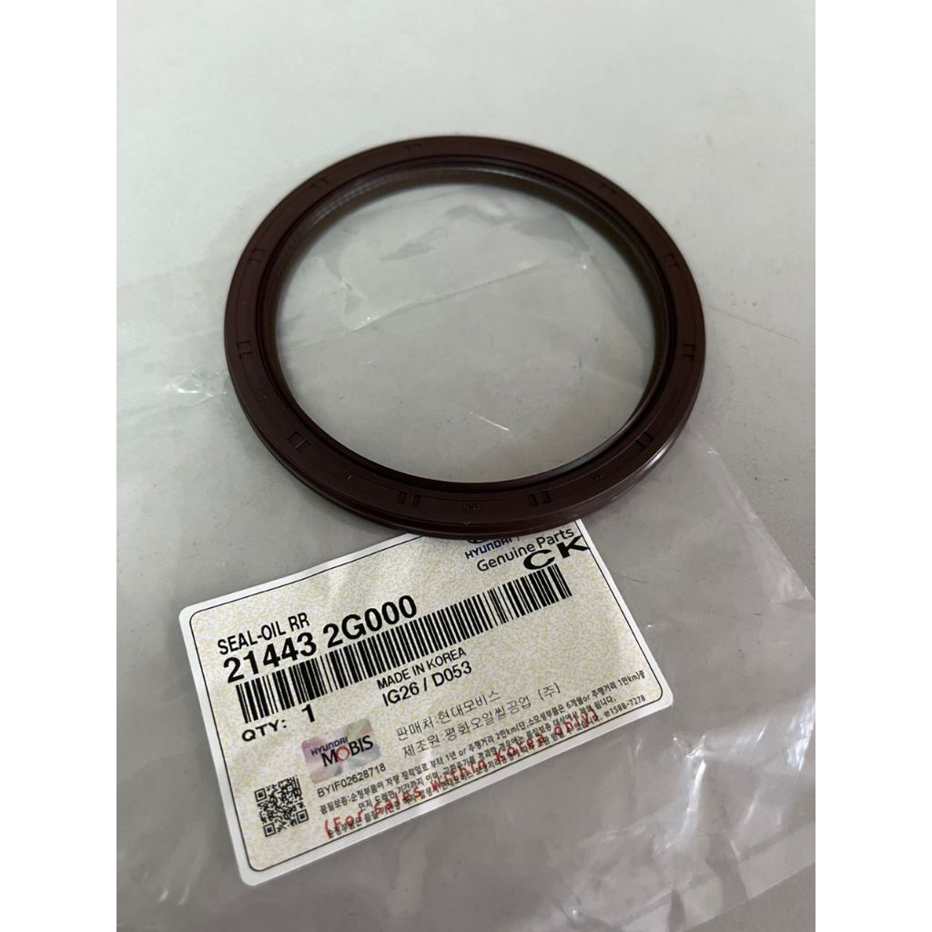 100% ORIGINAL (HYUNDAI KIA) FLYWHEEL OIL SEAL HYUNDAI SONATA EF/NF/YF ...