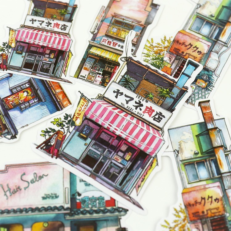 [LunaStudio] Scrapbooking Sticker Pack - Aesthetics Japanese Stores ...