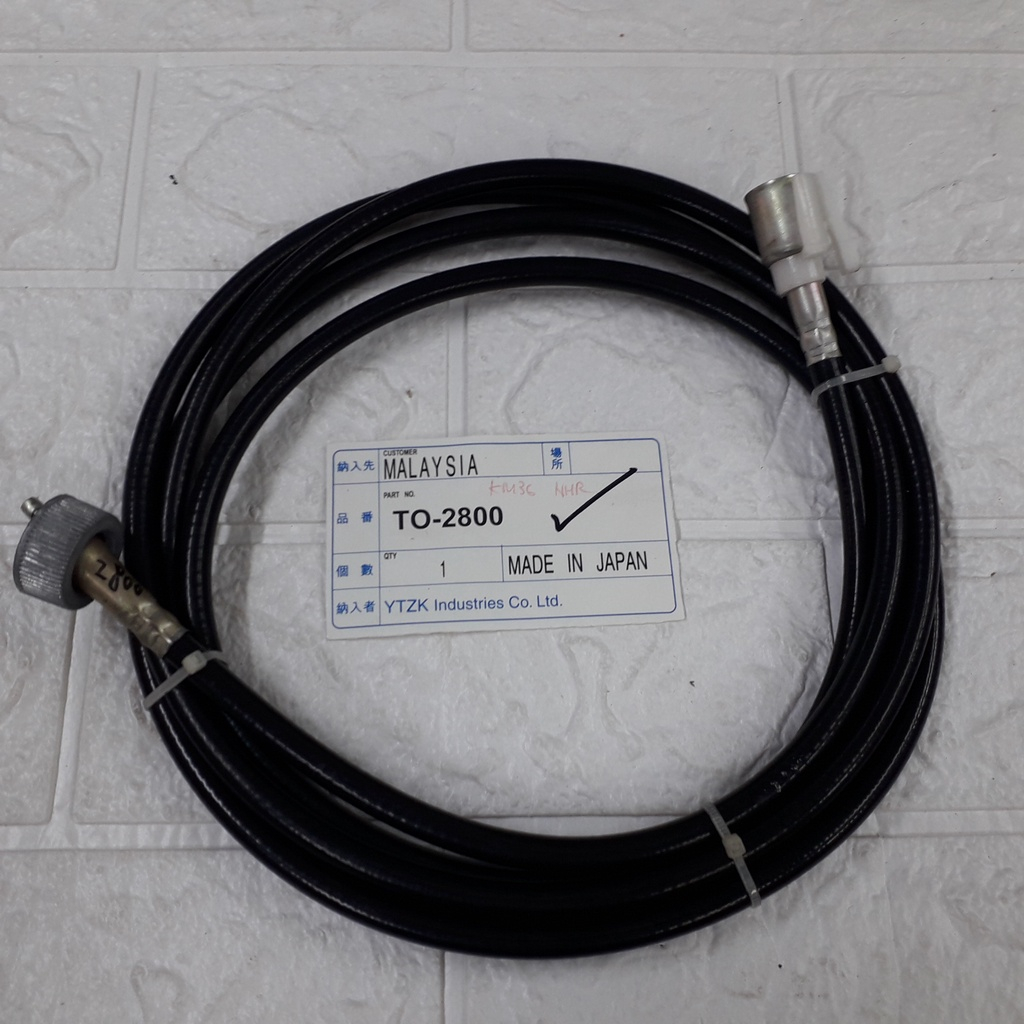(1PCS YTZK TO-2800) (280cm lenght) SPEEDO METER CABLE FOR TOYOTA ...