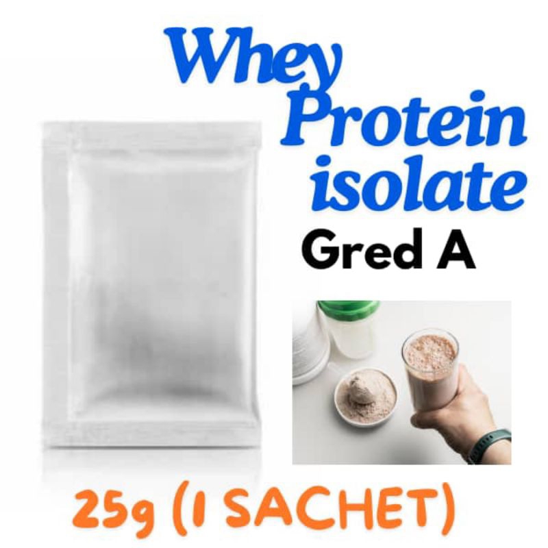 Whey Protein Mix Powder-Nutritious Drink (Sachet) 25 g | Shopee Malaysia