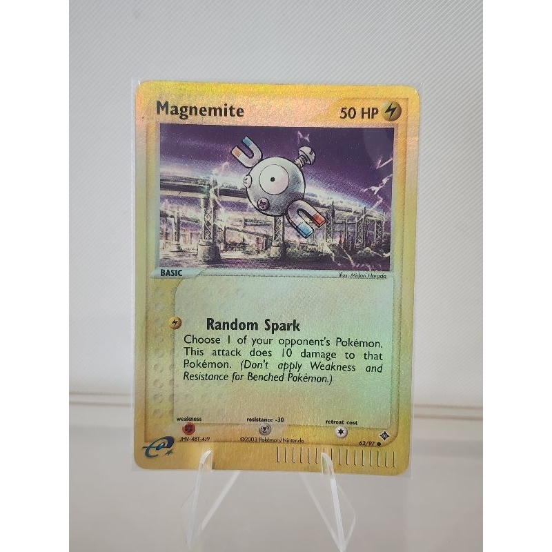 2003 Magnemite Card (Reverse Holo) | Shopee Malaysia