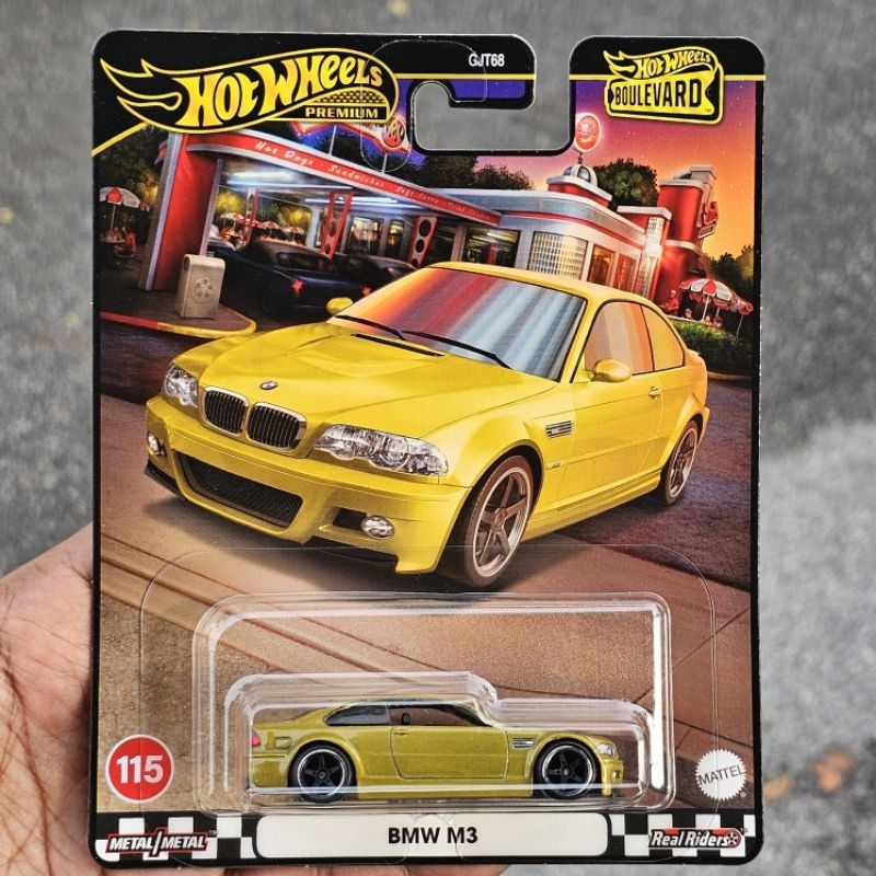 HOT WHEELS PREMIUM BMW M3 GOLD BOULEVARD #115 | Shopee Malaysia