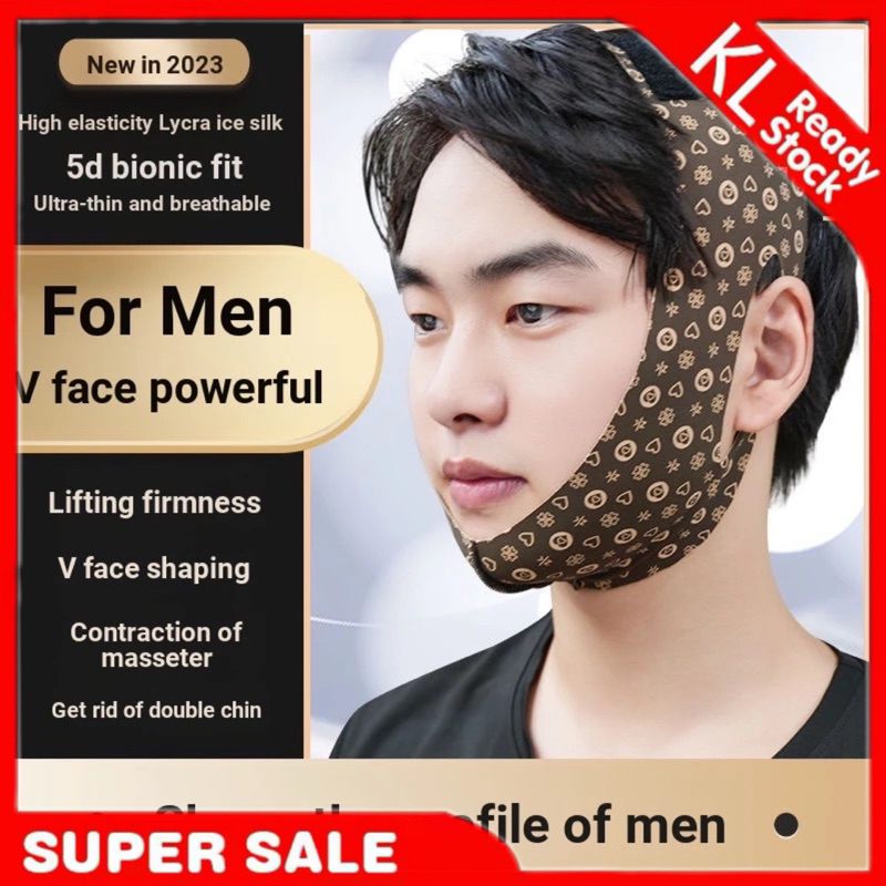 For Men V-face Facial Lifg And Tightening Shaping Contour Mask Quickly ...