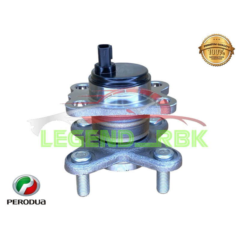 (1PC) PERODUA AXIA BEZZA 1.3 REAR / BELAKANG WHEEL BEARING HUB WITH ABS ...