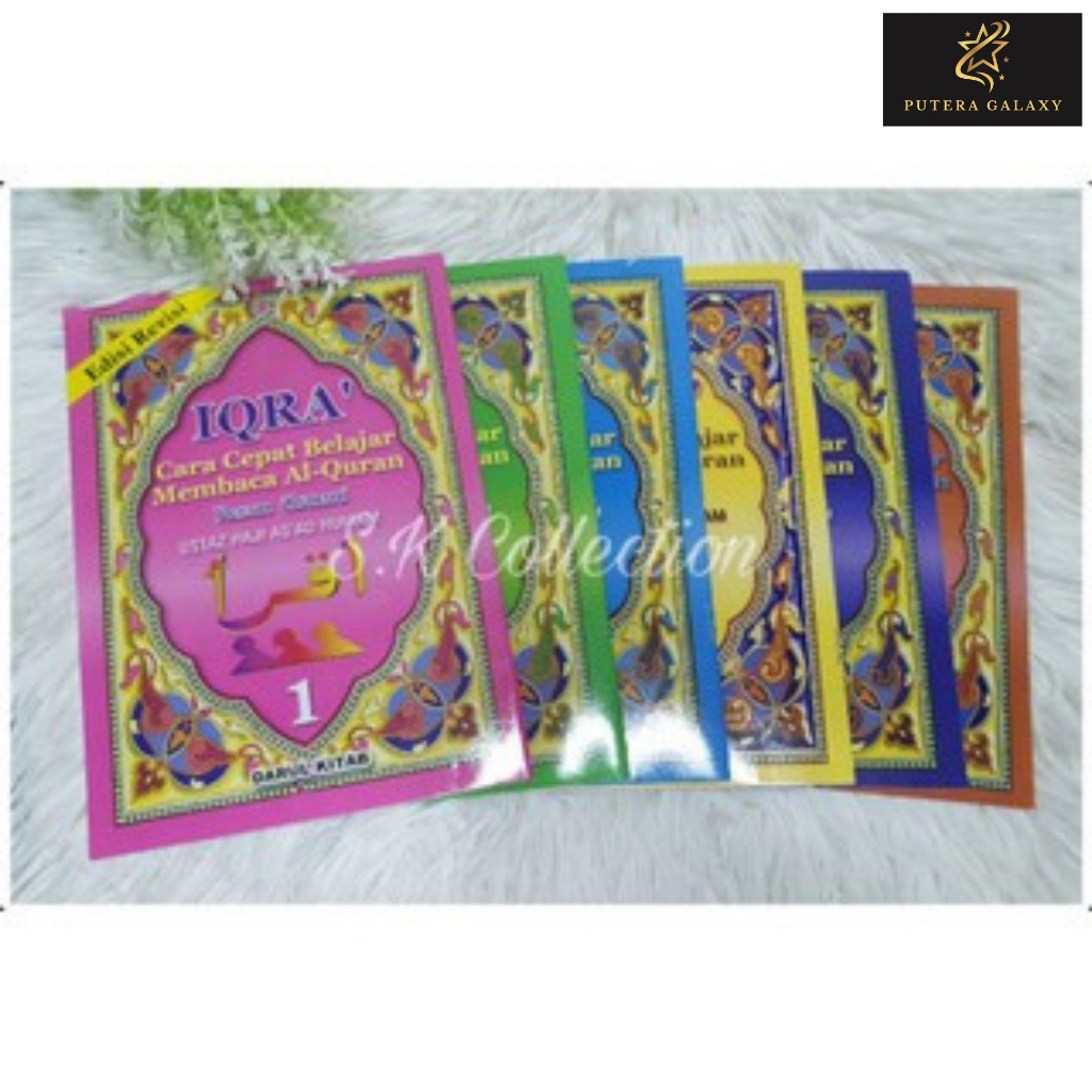 Buku Iqra Set Lengkap Buku 1 Hingga 6 (Berasingan) | Shopee Malaysia