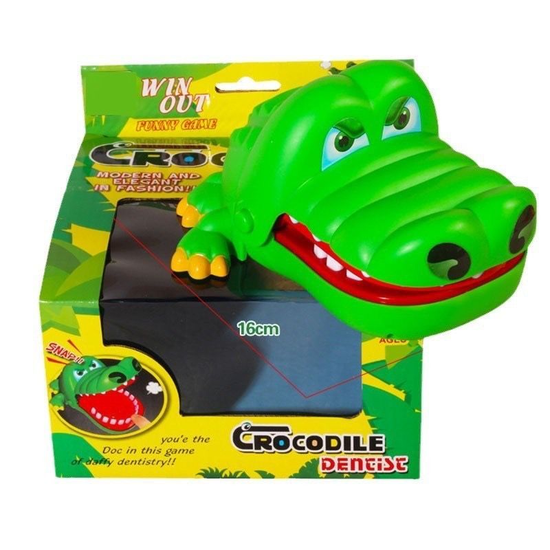 Large Crocodile Finger Biting Toy Shark Tooth Extraction Game Hand ...