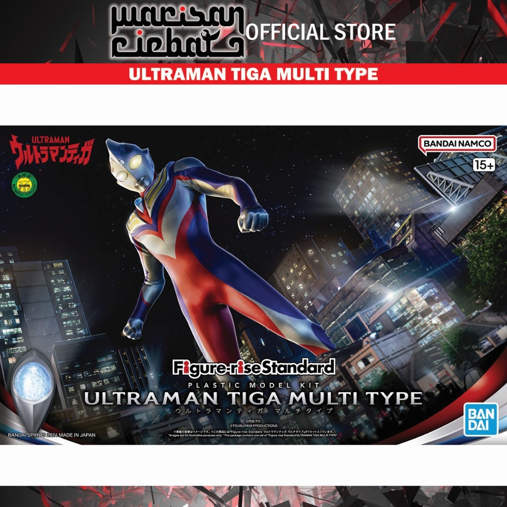 Bandai Figure-rise Standard Ultraman Tiga Multi Type | Shopee Malaysia