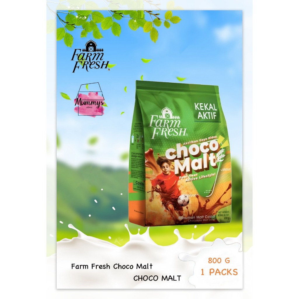 Farm Fresh Choco Malt Powder 800g | Shopee Malaysia