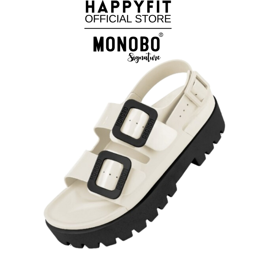 Monobo SUPER JELLO 2 PLUS Women Wedges Sandals Platform Wedges Kasut ...