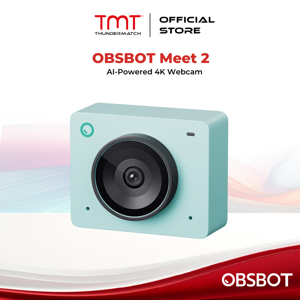 Obsbot Meet 2 AI Powered 4K Webcam | Shopee Malaysia