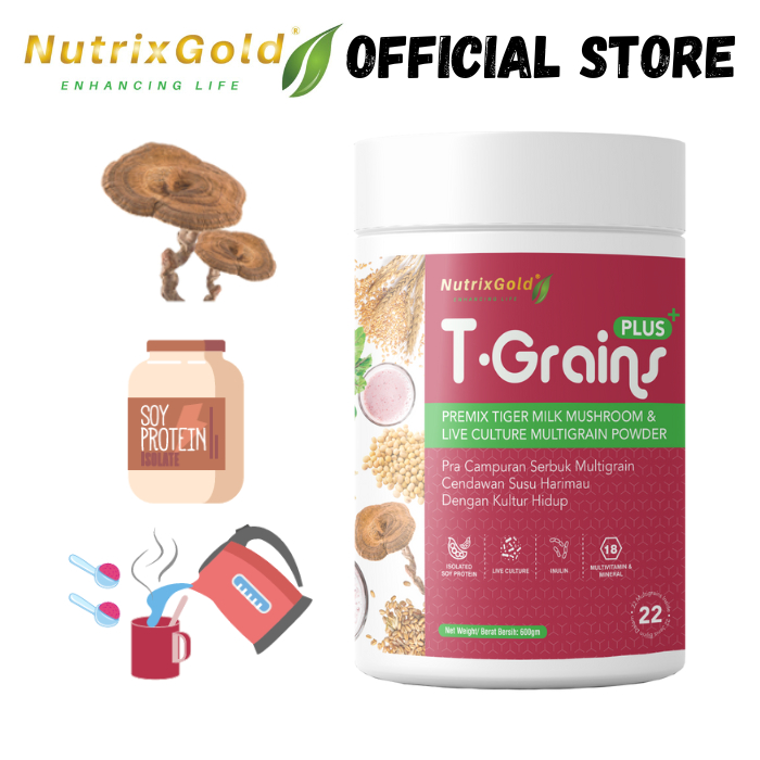 NUTRIXGOLD T-Grains Plus 600g | Shopee Malaysia