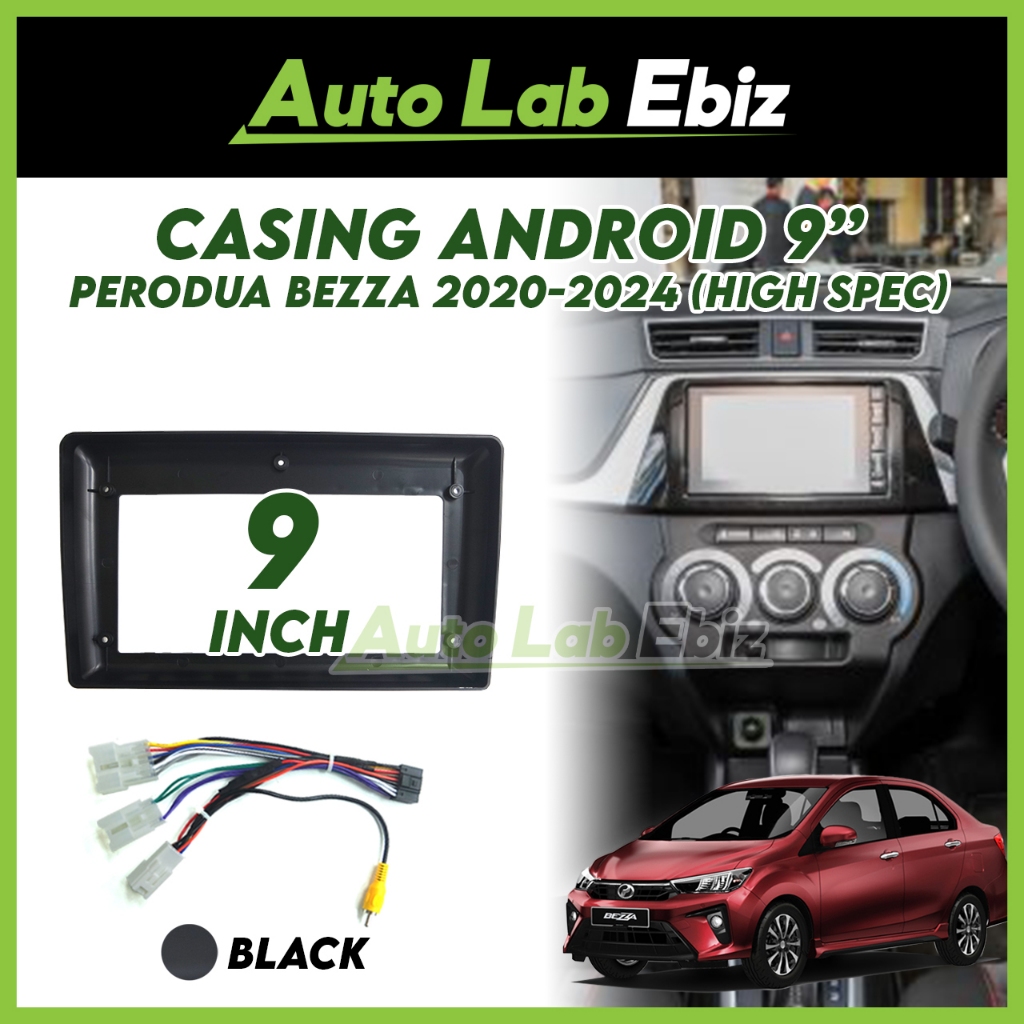 Perodua BEZZA 2020-2025 Android Player Casing 9" inch with Perodua 3 ...