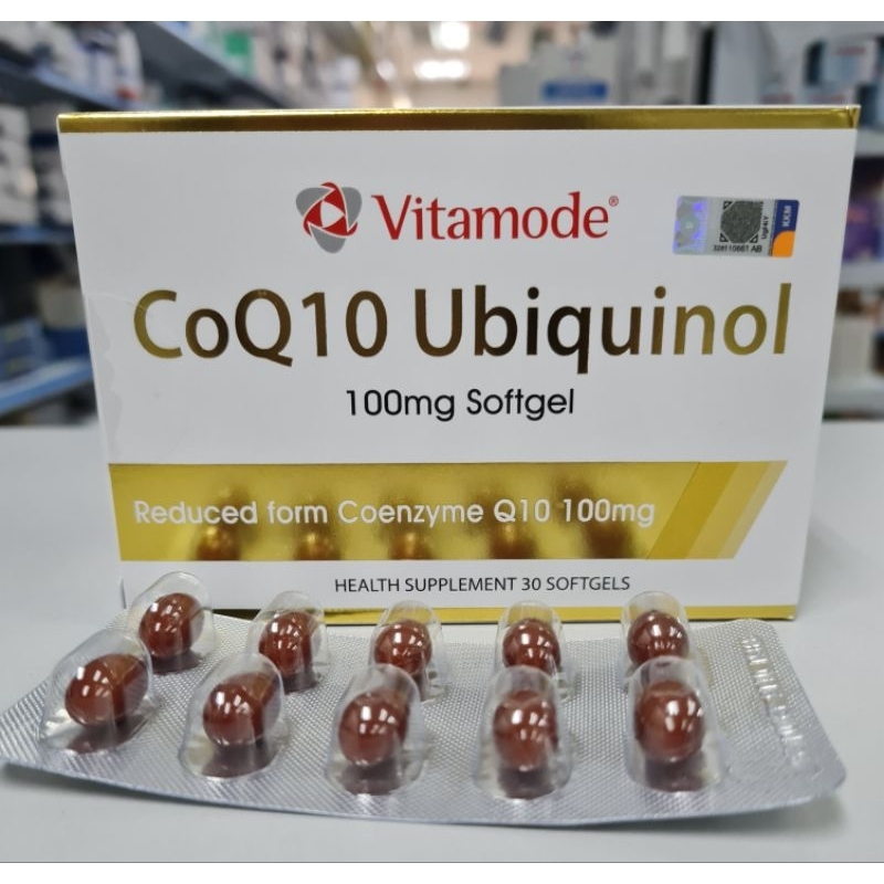 Q10 100MG Coq10 Ubiquinol Softgels 10's Natural | Shopee Malaysia