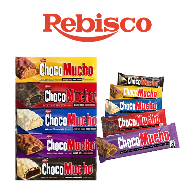 [PREMIUM] REBISCO CHOCO MUCHO CHOCOLATE CARAMEL WAFER 25G (10PCS ...