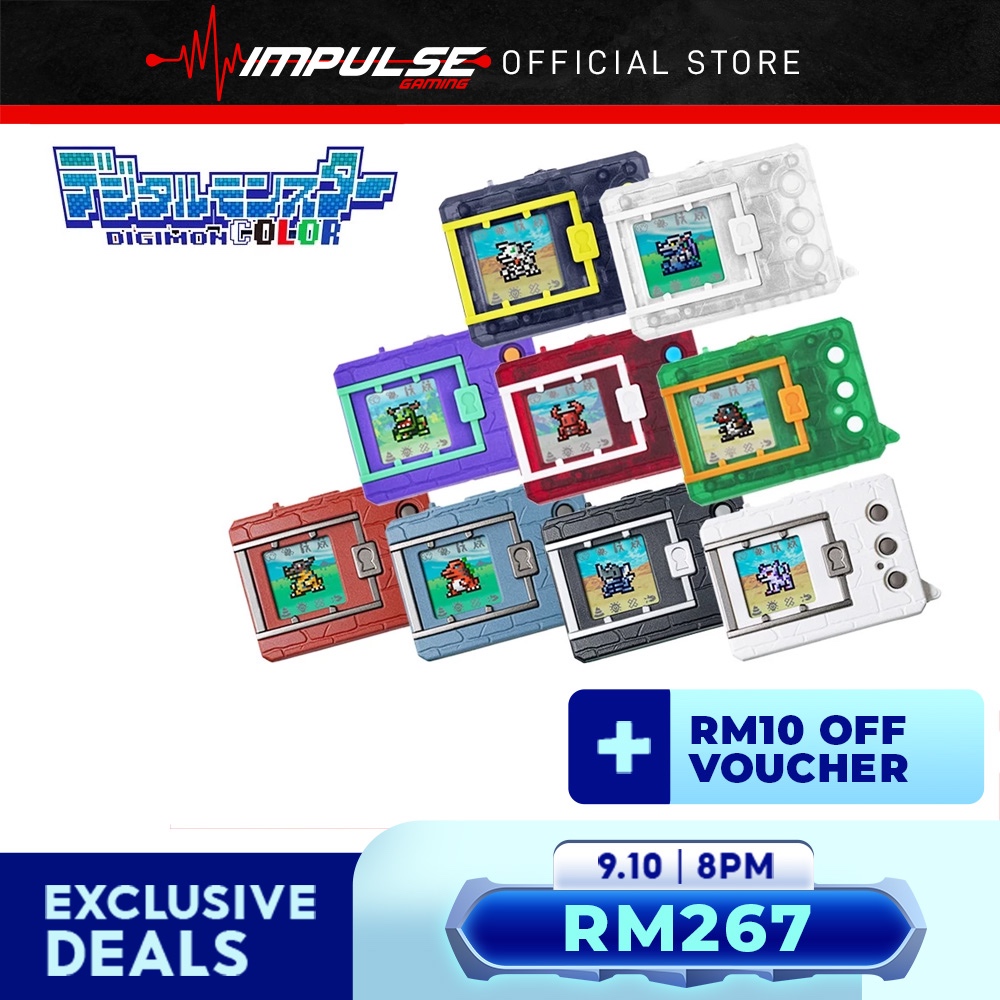 Bandai Digimon Digivice Digital Monster Color Vpet V-Pet Version 1, 2 ...