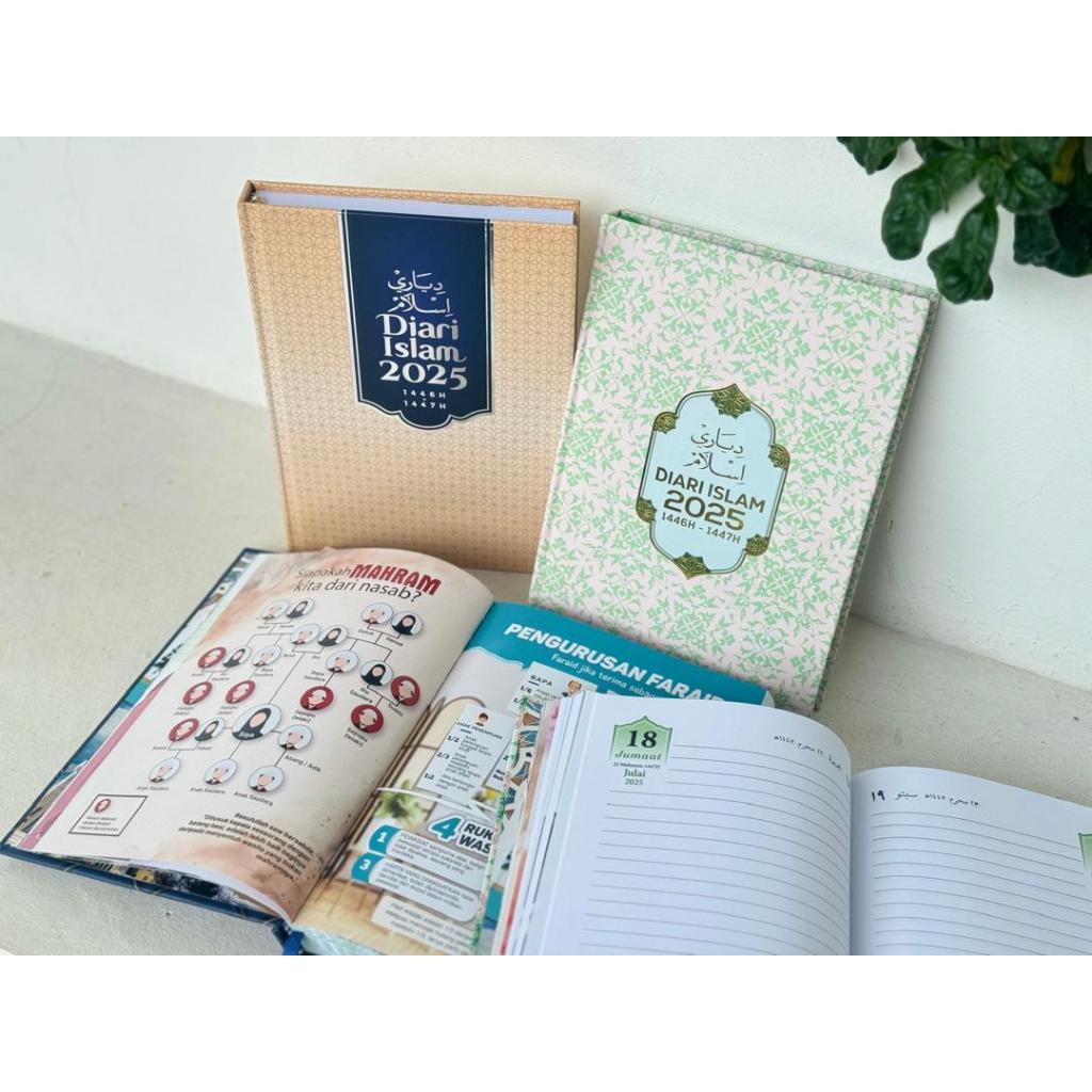 Islamik Diary Diari Islam Planner 2025 | Shopee Malaysia