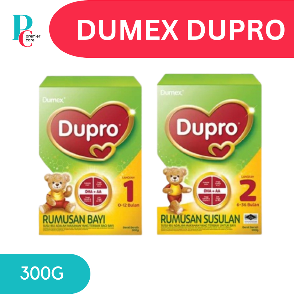 DUMEX DUPRO STEP 1 / STEP 2 300G | SUSU BAYI DUPRO | SUSU BAYI DUMEX ...