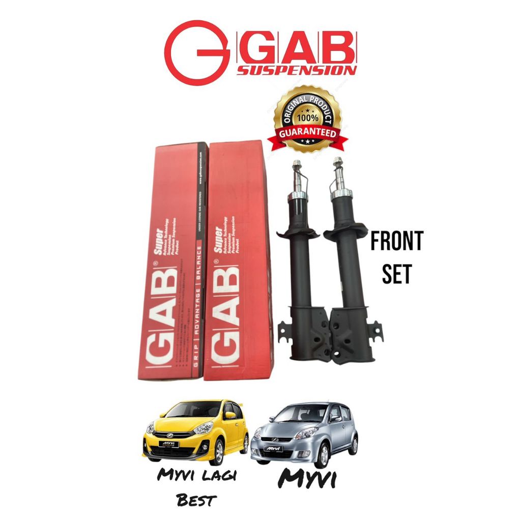 GAB ABSORBER FOR PERODUA MYVI MYVI LAGI BEST ABSORBER FRONT AND REAR ...