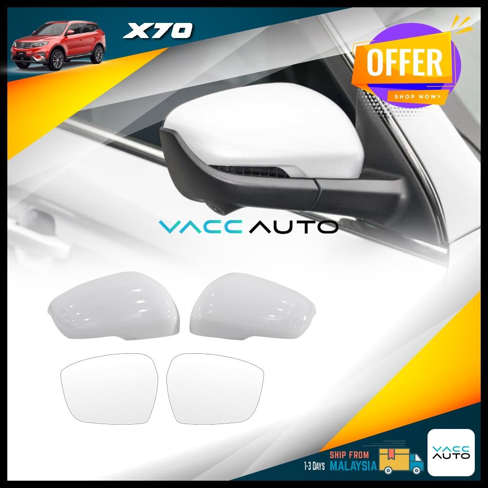 Proton X70 Side Mirror Cover Side Signal Rearview Mirror Wing Cover ...