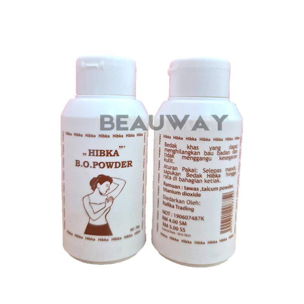 HIBKA B.O. POWDER 60G | Shopee Malaysia