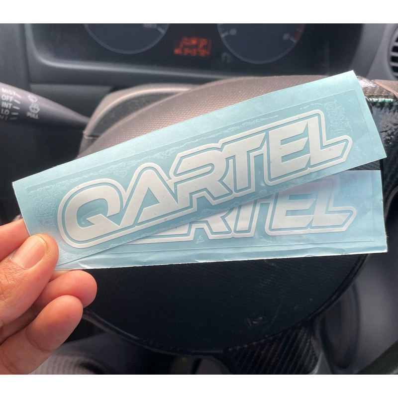Qartel Kartel Car Sticker Premium Waterproof | Shopee Malaysia