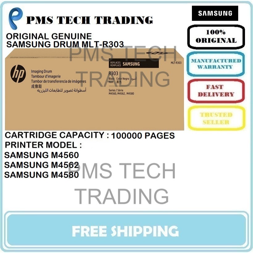 SAMSUNG ORIGINAL DRUM UNIT MLT-R303 M4560 M4562 M4580 | Shopee Malaysia