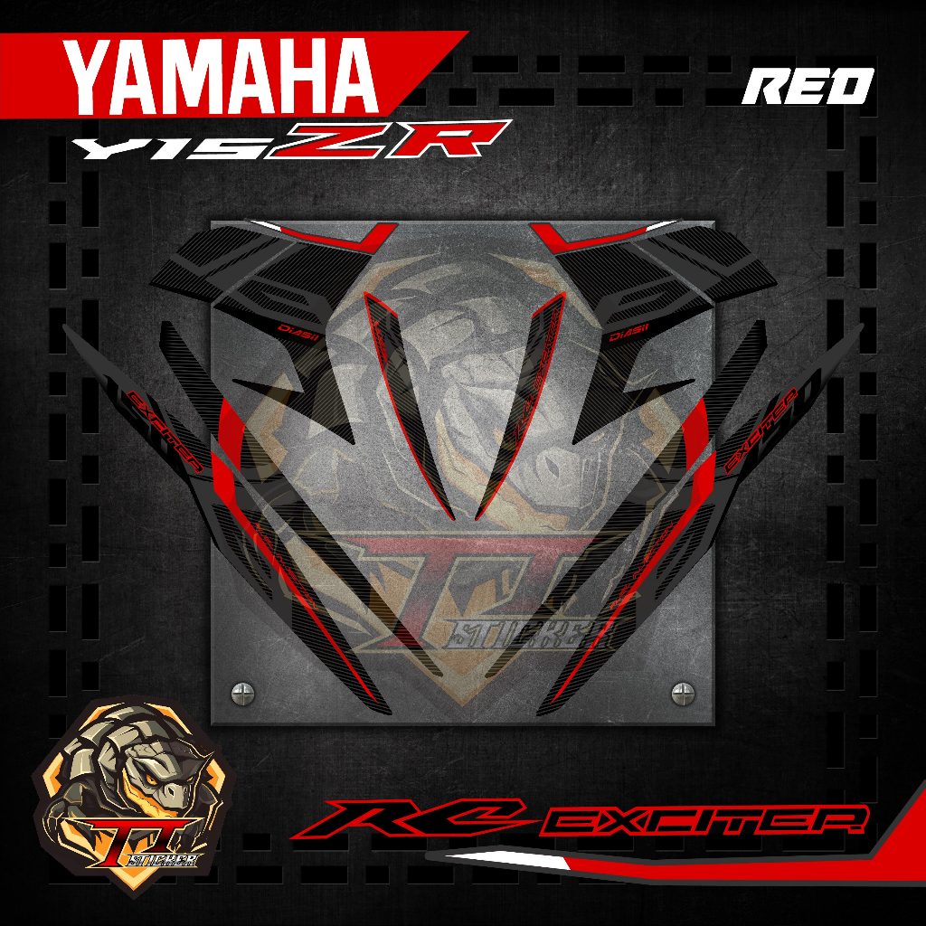 STRIPE MOTOR YAMAHA Y15ZR/Y15 EXCITER-RC 2016 (1) CUSTOM STRIPE VIETNAM ...