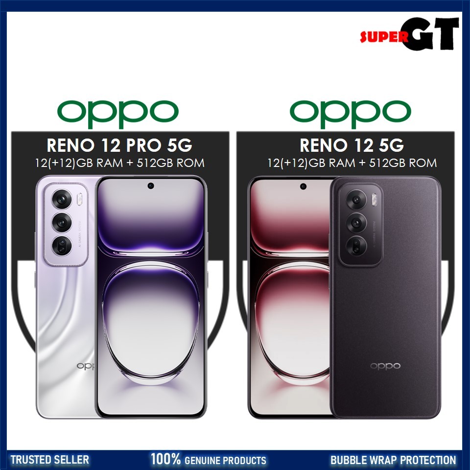 (Ready Stock to ship) OPPO RENO 12 PRO 5G/OPPO RENO 12 5G 100% ORIGINAL ...