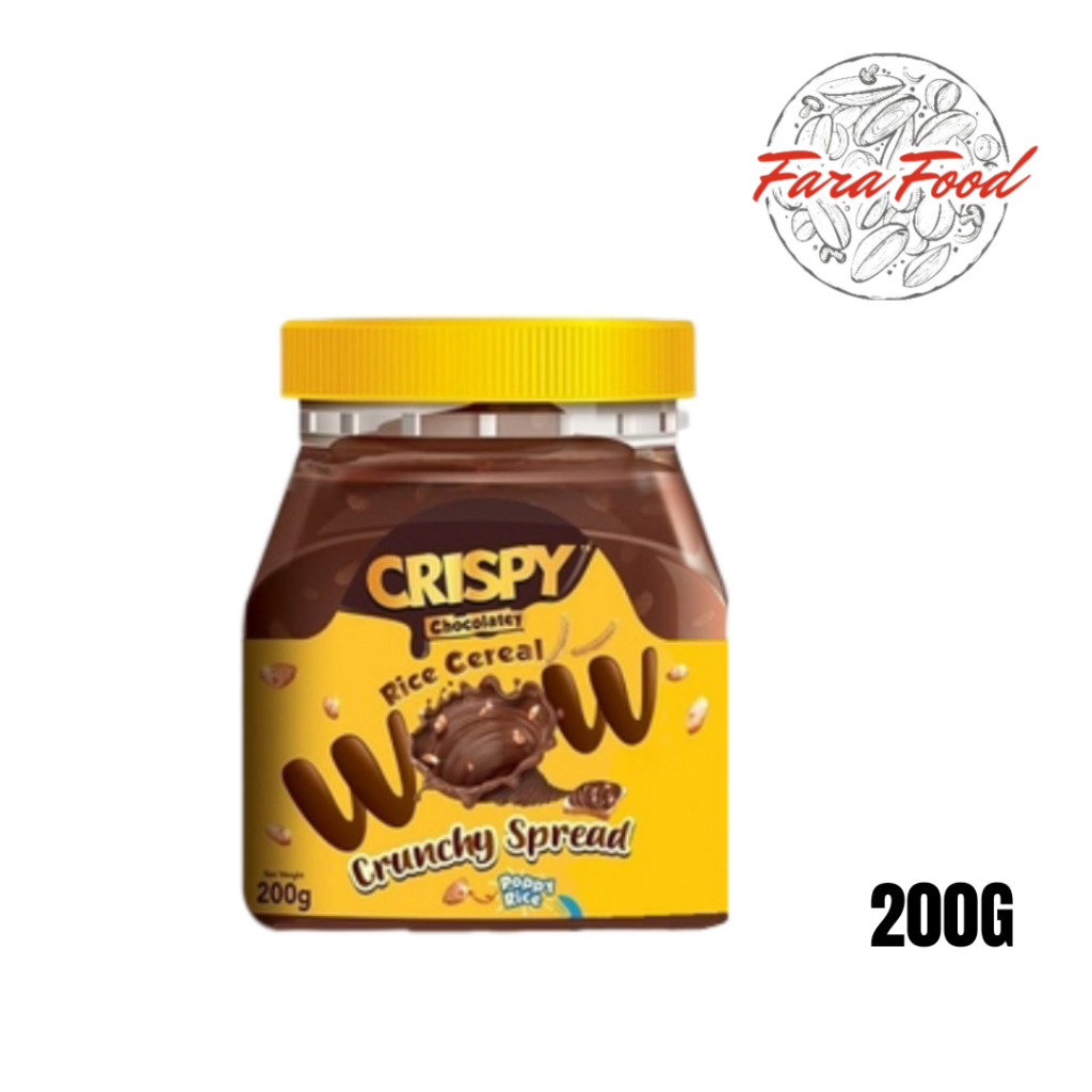 Chocolate Coklat Spread Crispy Crunchy Jem Sapuan Coklat 200g | Shopee ...