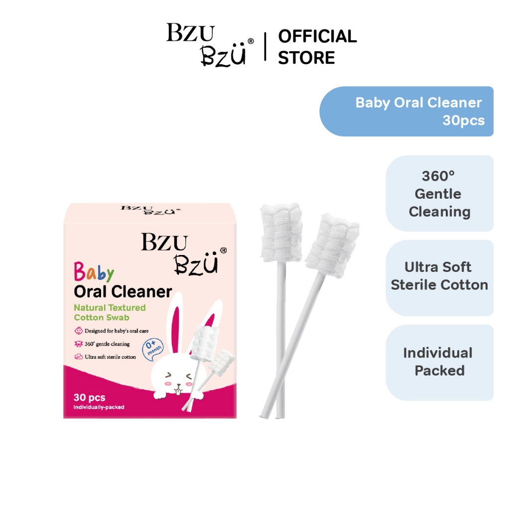 BZU BZU Baby Oral Cleaner (30pcs) | Shopee Malaysia