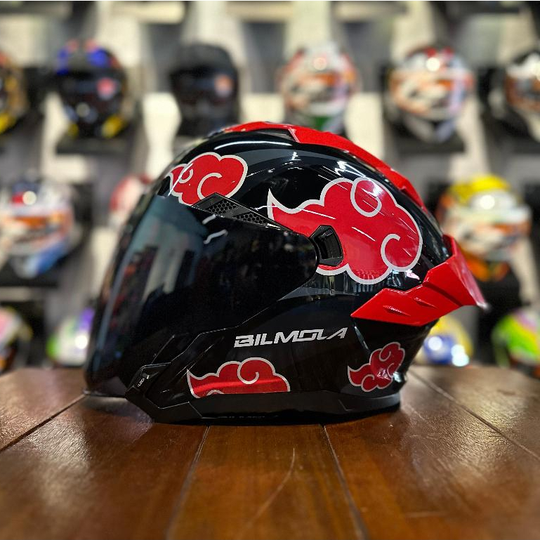BILMOLA Helmets AD JET-AKATSUKI | Shopee Malaysia