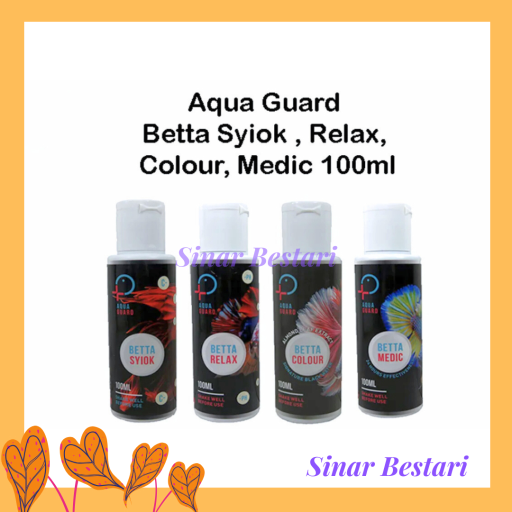 Aqua Guards Betta Series Relax Syiok Colour Medic Medicine vita ...