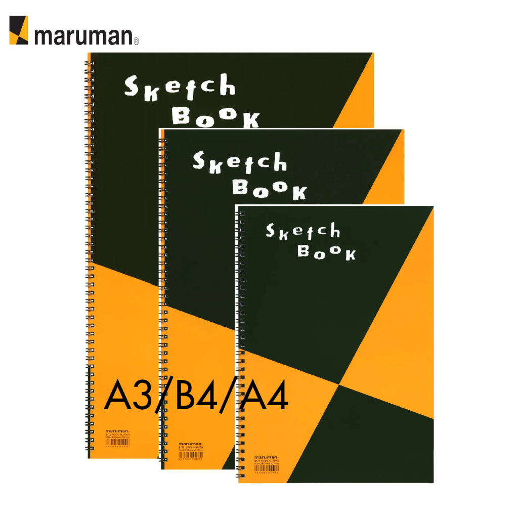 Maruman ZUAN Series Sketchbook A3/B4/A4 Size 24 Sheets S115/S120/S131 | Shopee Malaysia